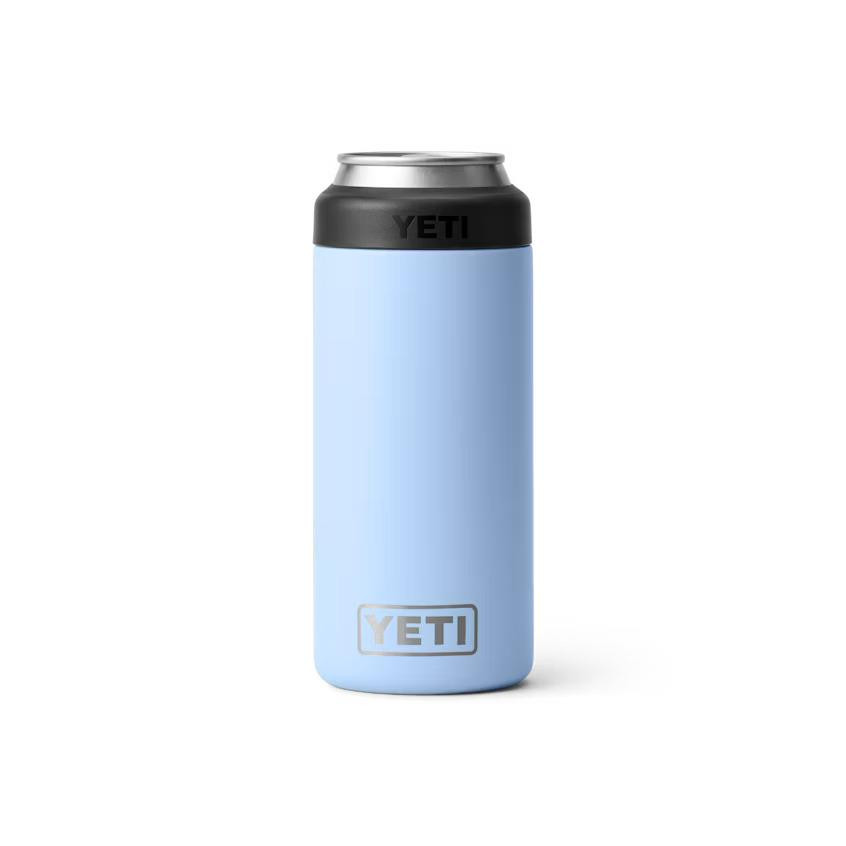 Yeti Rambler Colster Slim Can Cooler 12oz - Big Sky Blue - Presleys ...
