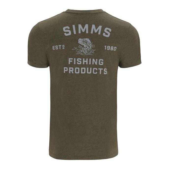 Simms Stacked Bass Tee - Presleys Outdoors