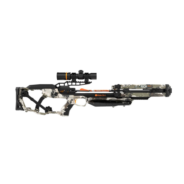 Ravin R10X Crossbow - XK7 Camo With Illuminated Speed Lock Scope ...