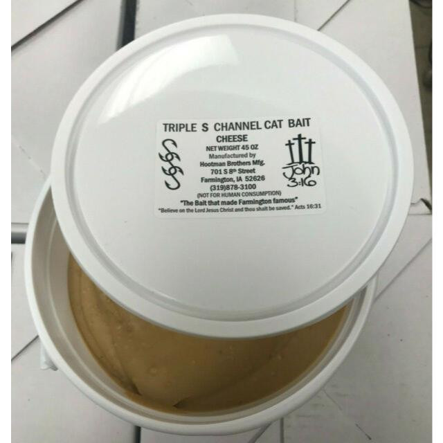 Triple S Reg Cheese Catfish Dip Bait - Presleys Outdoors