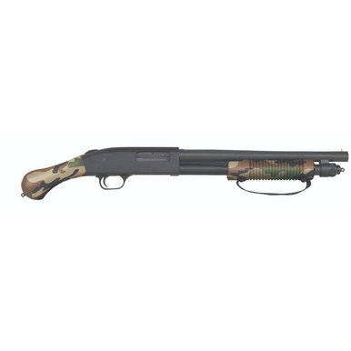 Mossberg 590 Shockwave 6-shot 12 Gauge 14" - Woodland Camo - Presleys ...