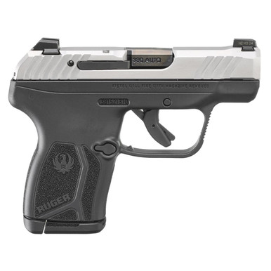 Ruger LCP Max Compact Frame 380 ACP Pistol 10+1 2.80" Black Stainless ...