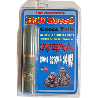 Tim Grounds Half Breed Canada Goose Call- Green - Presleys Outdoors