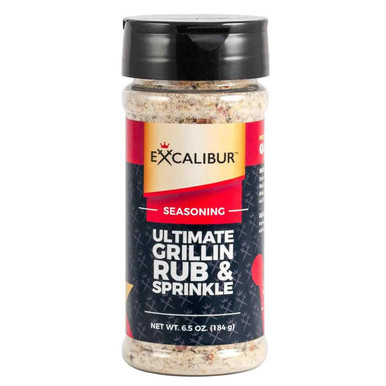 Excalibur Seasoning Ultimate Grillin Rub and Sprinkle Seasoning - 6.5oz ...