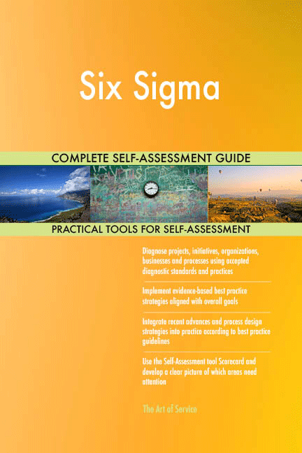 Six Sigma Toolkit