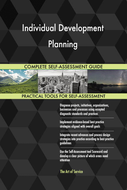 Individual Development Planning Toolkit