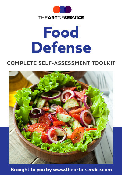 Food Defense Toolkit