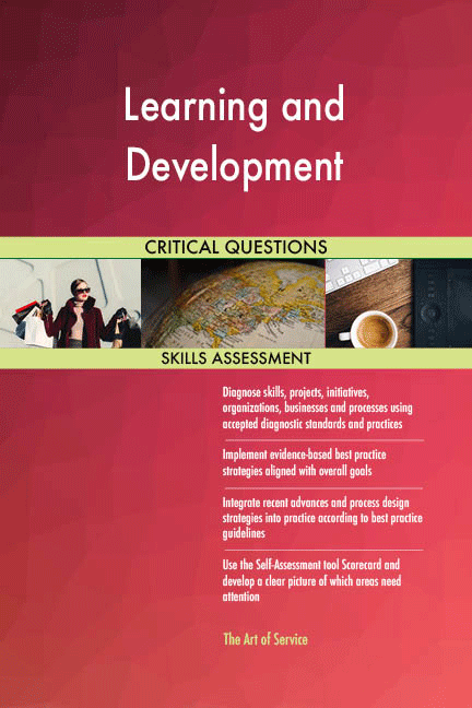 Learning and Development Toolkit