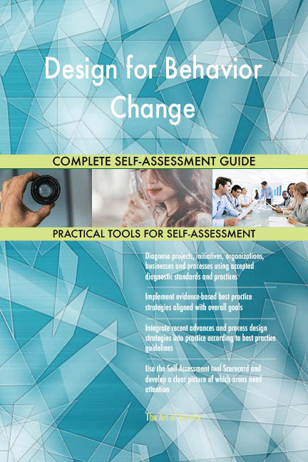 Design for Behavior Change Toolkit