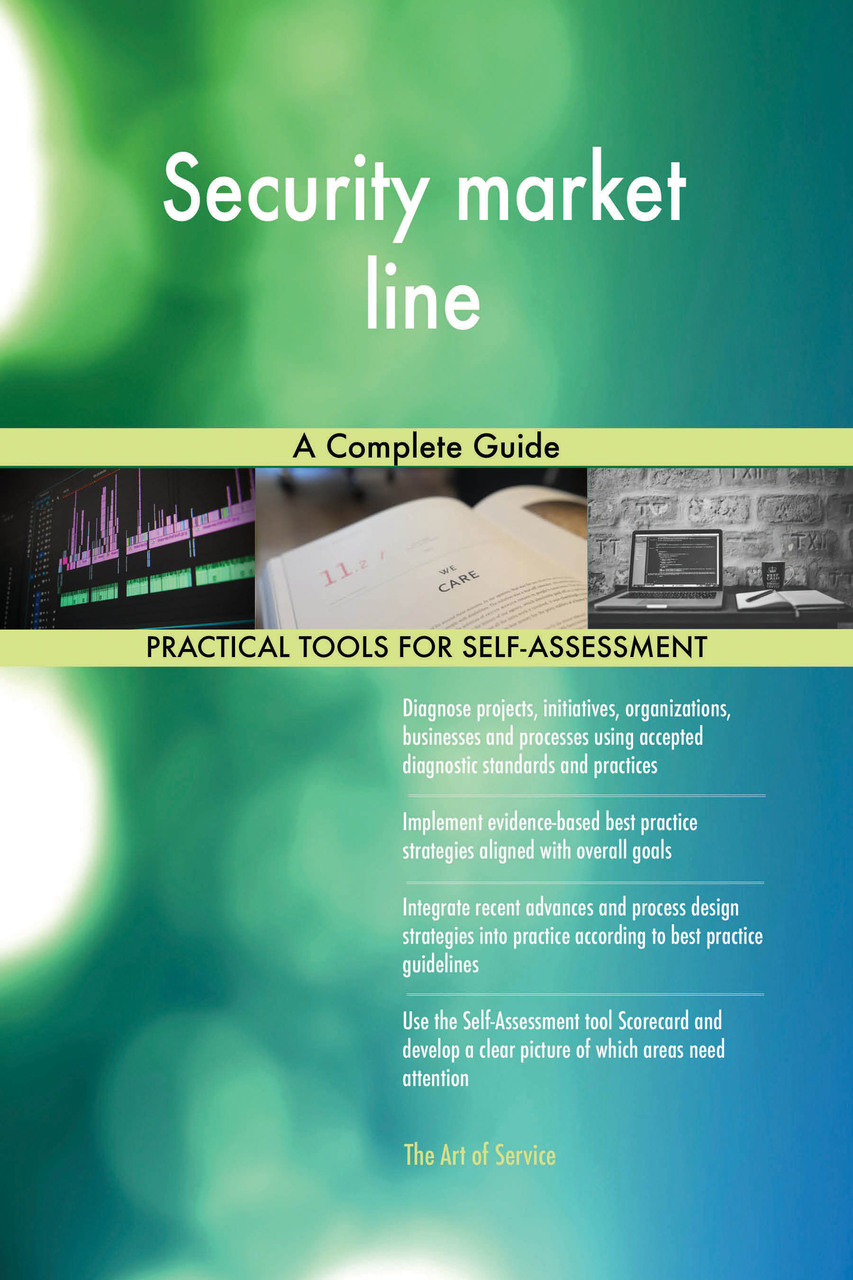 9780655181767 Security market line A Complete Guide by Blokdyk, Gerardus