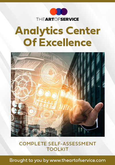 Analytics Center of Excellence Toolkit
