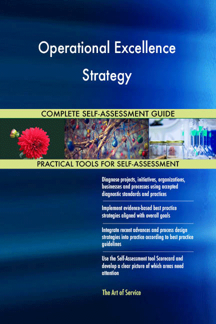 Operational Excellence Strategy Toolkit