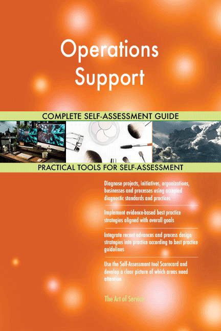 Operations Support Toolkit