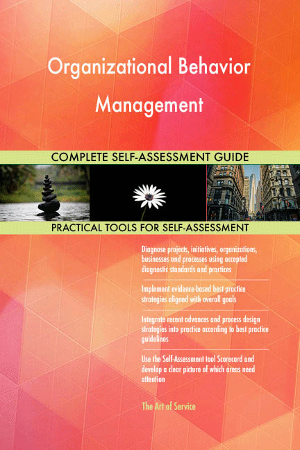 Organizational Behavior Management Toolkit