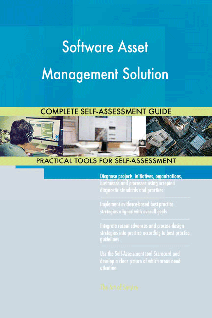 Software Asset Management Solution Toolkit