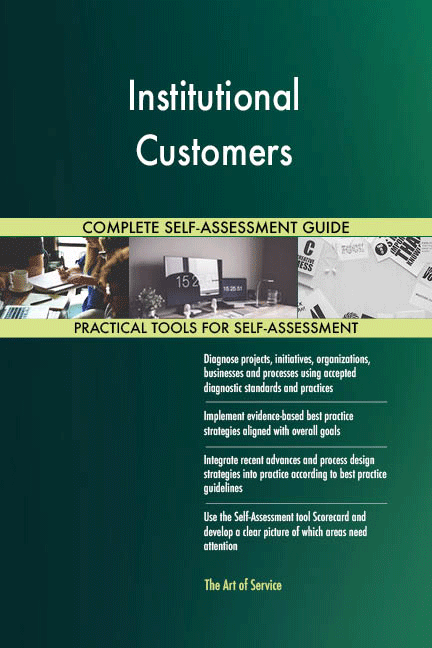 Institutional Customers Toolkit