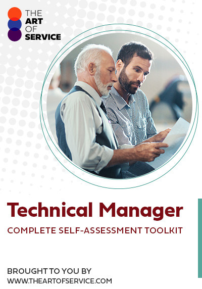 Technical Manager Toolkit