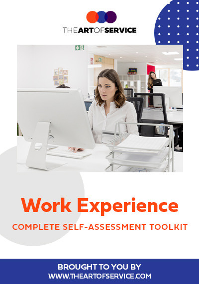 Work Experience Toolkit