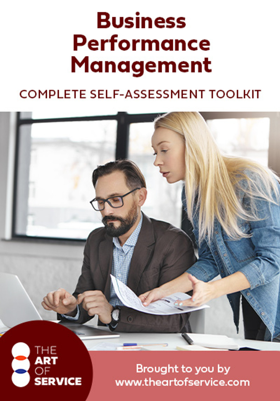 Business Performance Management Toolkit