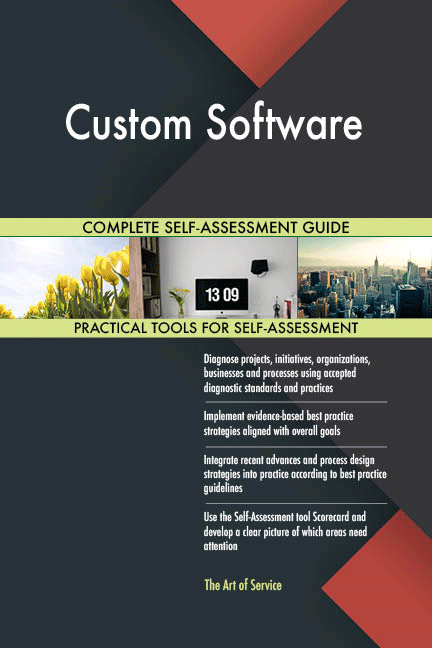 Custom Software Toolkit