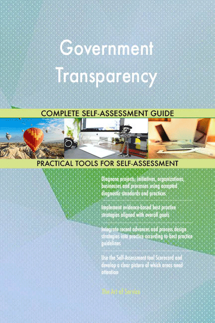 Government Transparency Toolkit