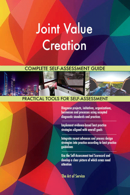 Joint Value Creation Toolkit