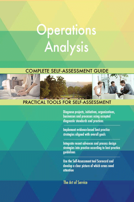 Operations Analysis Toolkit