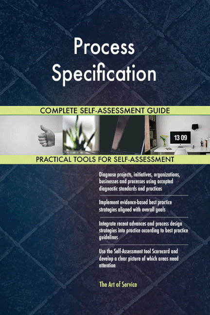 Process Specification Toolkit