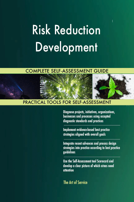 Risk Reduction Development Toolkit