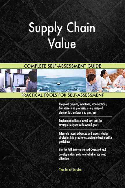 Supply Chain Value Toolkit