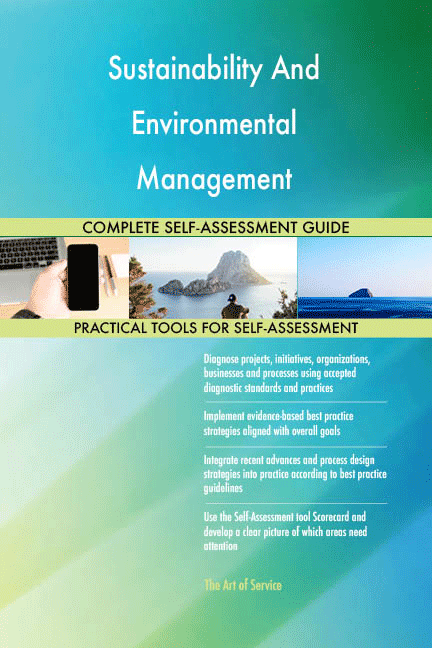 Sustainability And Environmental Management Toolkit