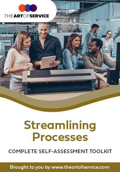 Streamlining Processes Toolkit