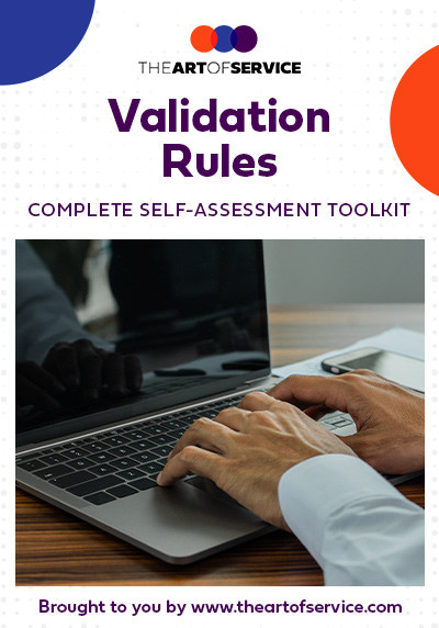 Validation Rules Toolkit