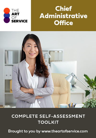 Chief Administrative Office Toolkit