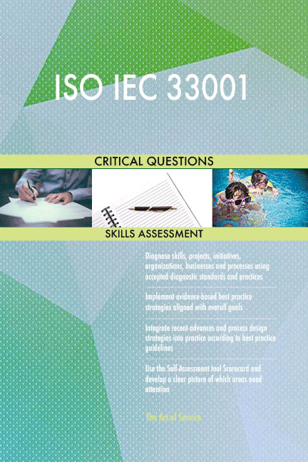 ISO IEC 33001 Toolkit