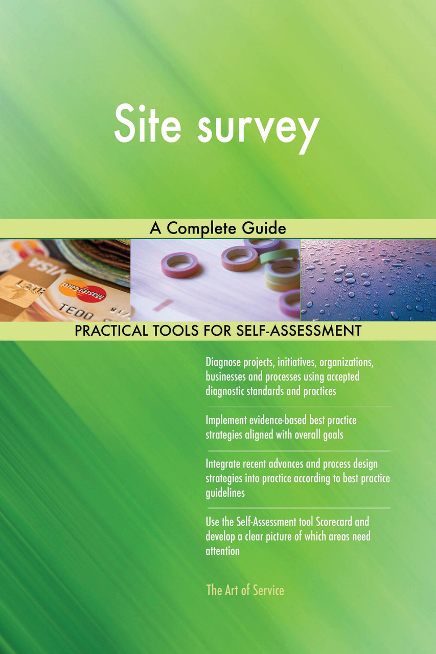 9780655304302 Site survey A Complete Guide by Blokdyk, Gerardus