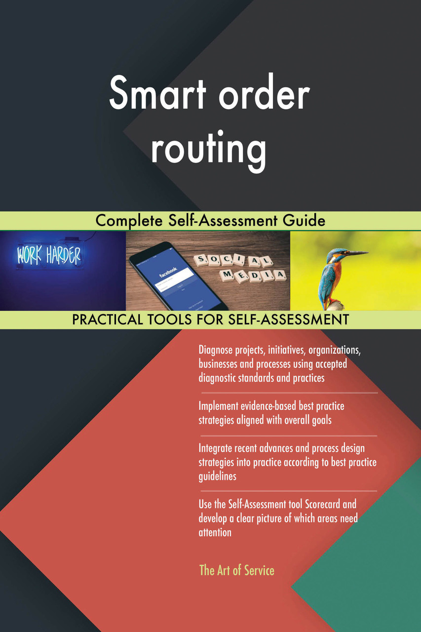 9780655309345 Smart order routing Complete Self-Assessment Guide by ...