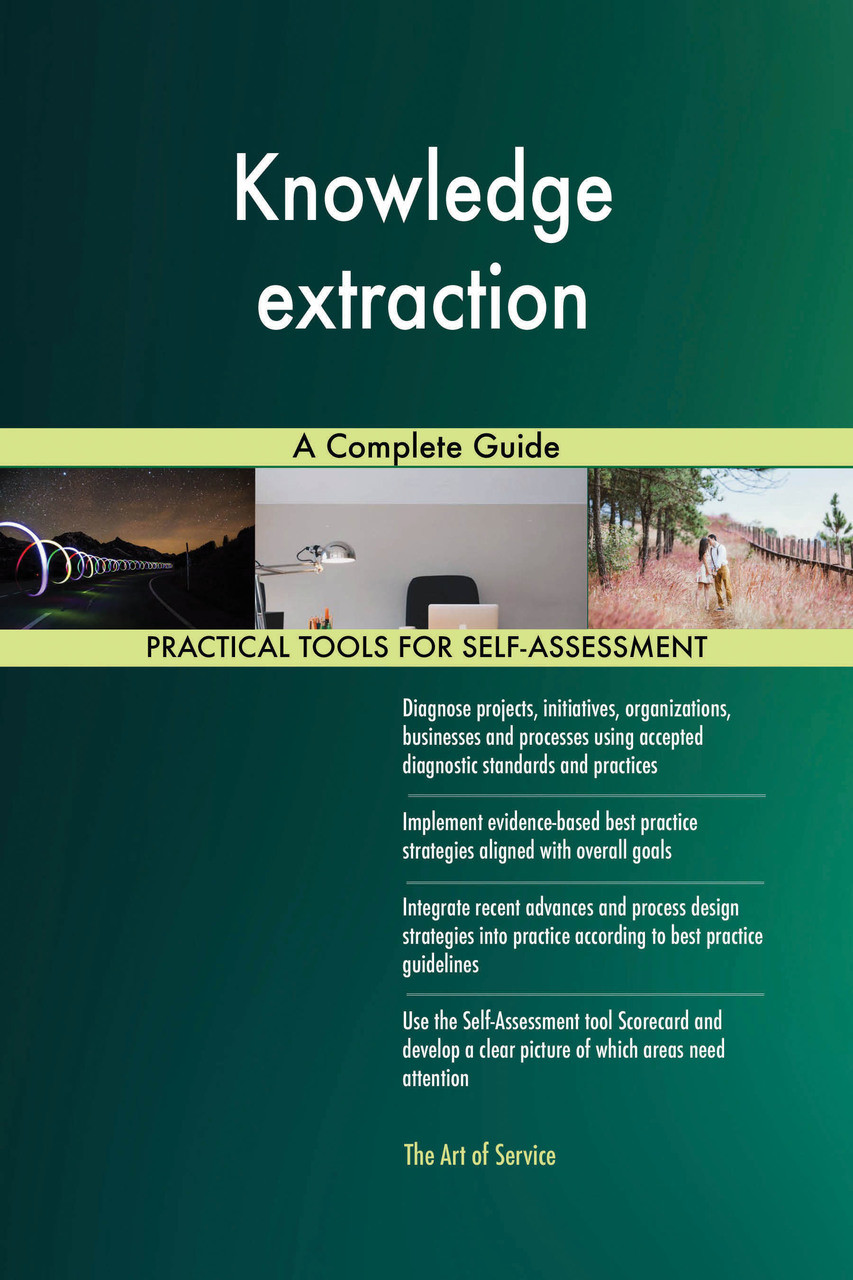 9780655309802 Knowledge extraction A Complete Guide by Blokdyk, Gerardus