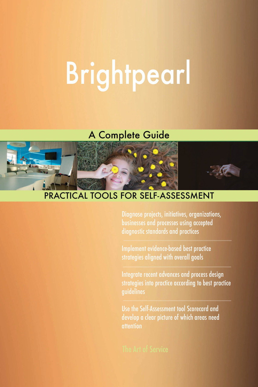 9780655325208 Brightpearl A Complete Guide by Blokdyk, Gerardus