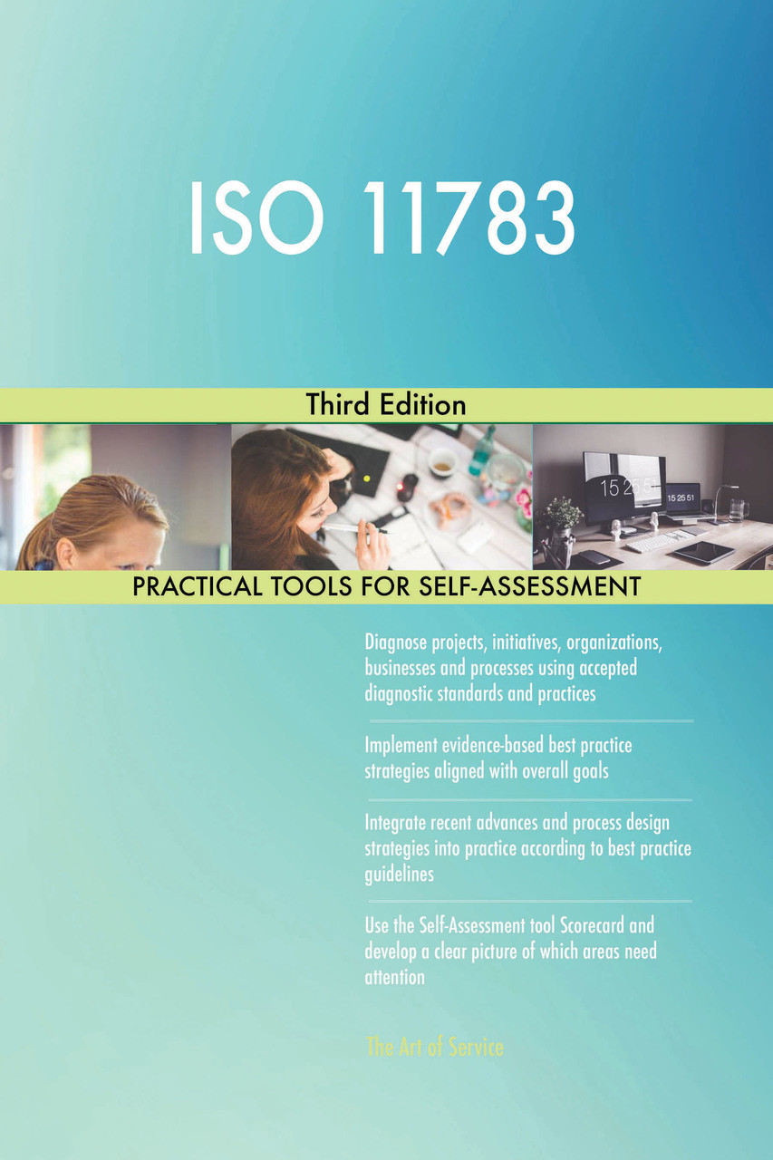 9780655328698 ISO 11783 Third Edition by Blokdyk, Gerardus