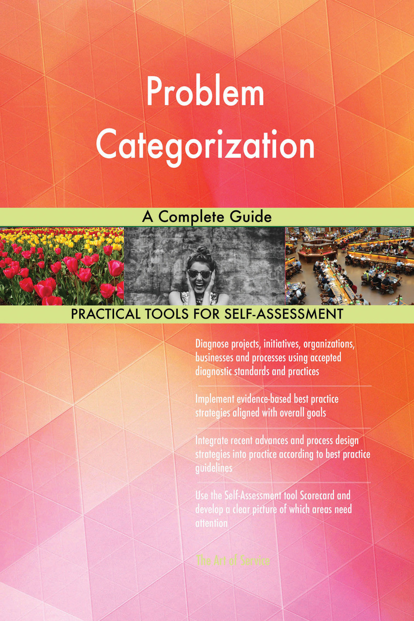 9780655340126 Problem Categorization A Complete Guide by Blokdyk, Gerardus