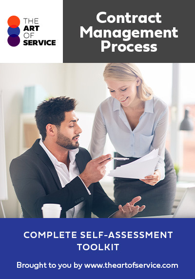 Contract Management Process Toolkit
