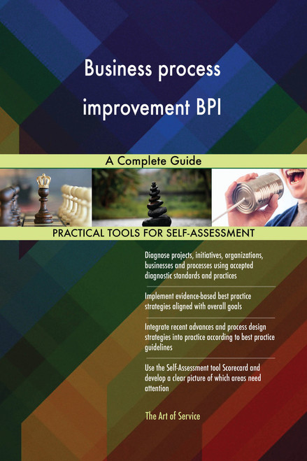 9780655440857 Business Process Improvement Bpi A Complete Guide By Blokdyk Gerardus