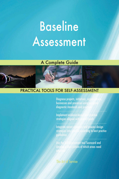 9780655446781 Baseline Assessment A Complete Guide by Blokdyk, Gerardus
