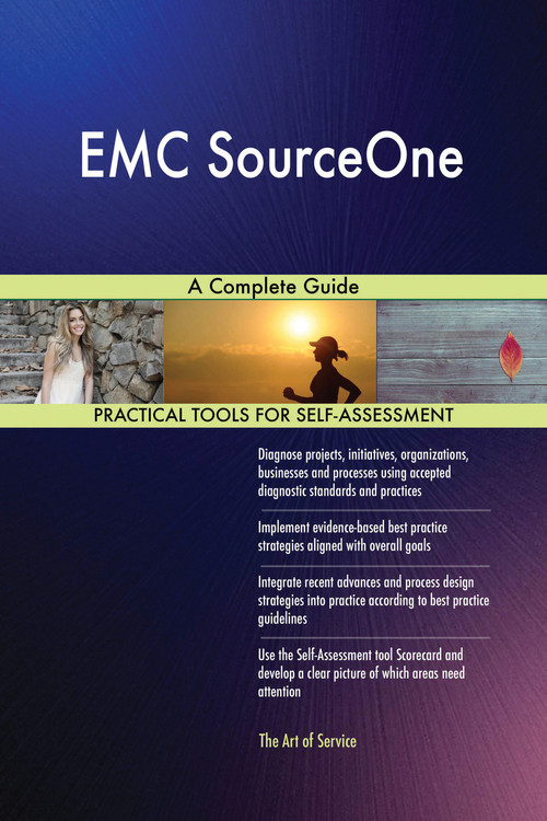 9780655448587 EMC SourceOne A Complete Guide by Blokdyk, Gerardus