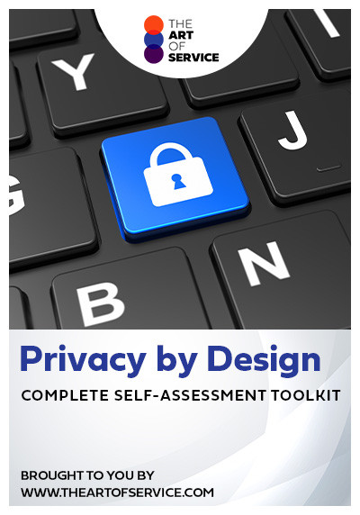 Privacy by Design Toolkit