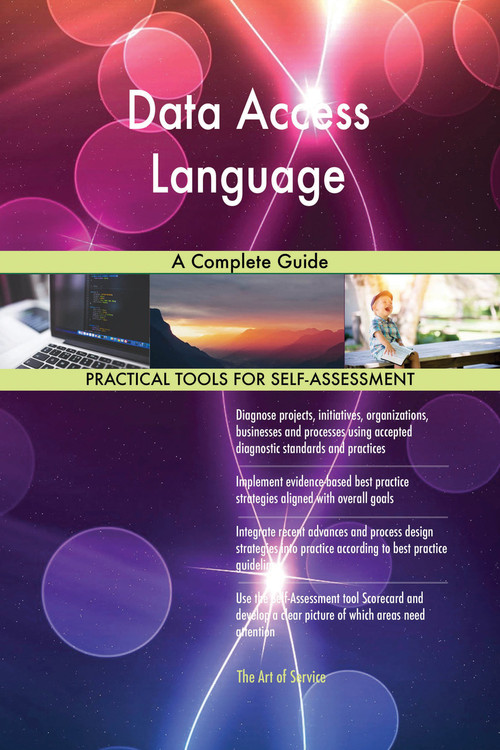 9780655180289 Data Access Language A Complete Guide by Blokdyk, Gerardus