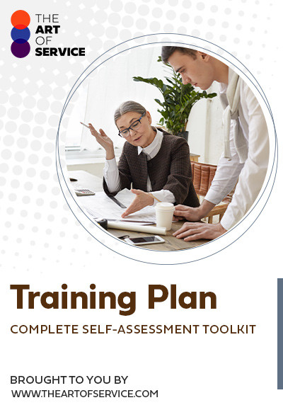 Training Plan Toolkit