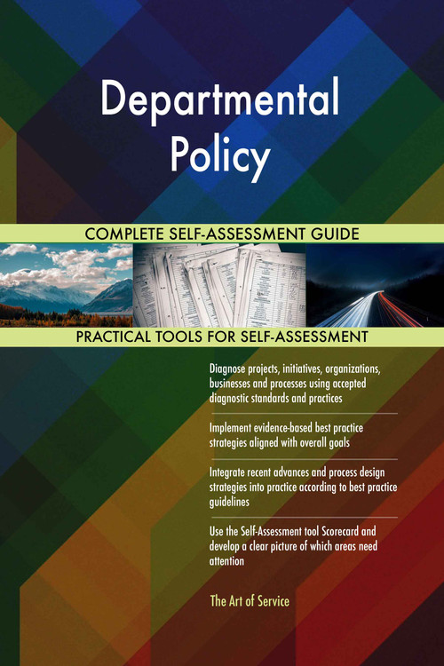Departmental Policy Toolkit