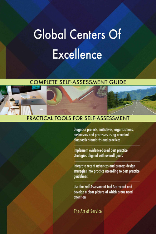 Global Centers Of Excellence Toolkit